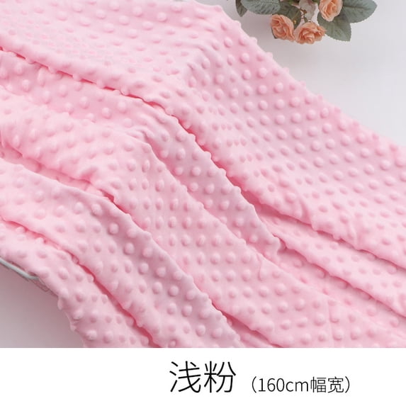 Firefly Hope 1 Yard × 63 Inch Wide White Ultra-Soft Plush Cuddle Minky ...