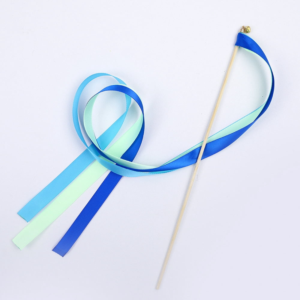 Firefly Hope 10Piece Set Wedding Ribbon Streamer Wands, Party Favor ...