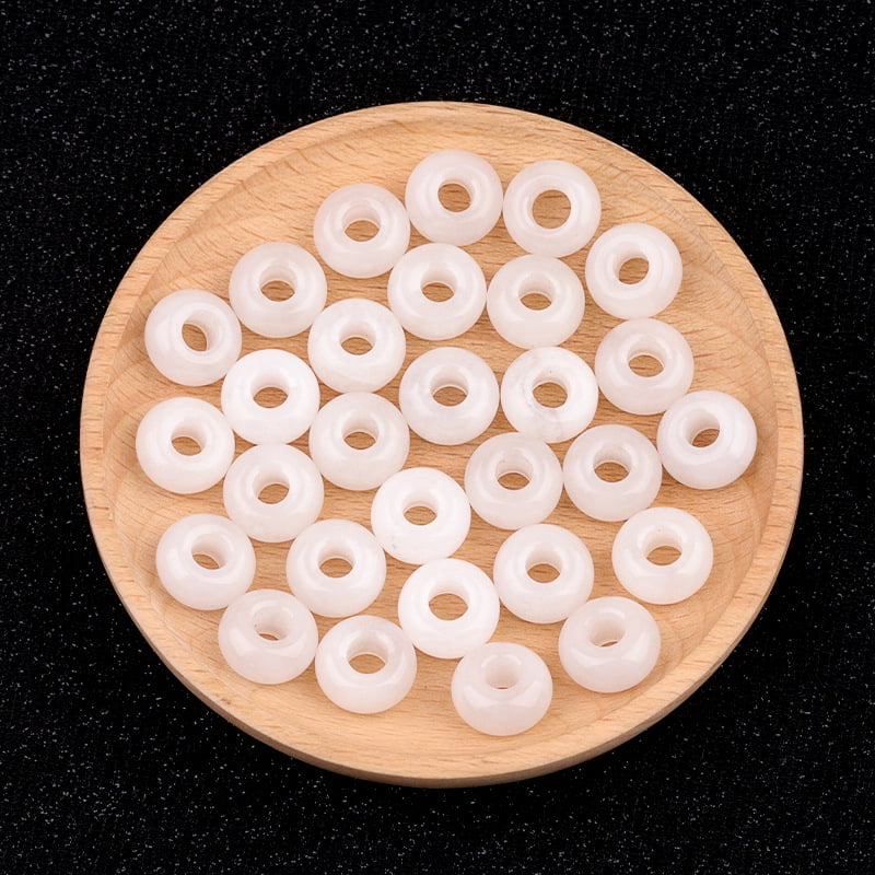 Firefly Hope 15 Pcs 8×14mm Rondelle Natural Gemstone Loose Beads, Large ...