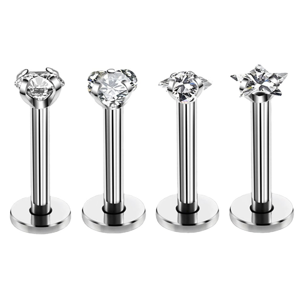 Firefly Hope 16G 5*6mm Internally Threaded in Lip Rings Stainless Steel ...