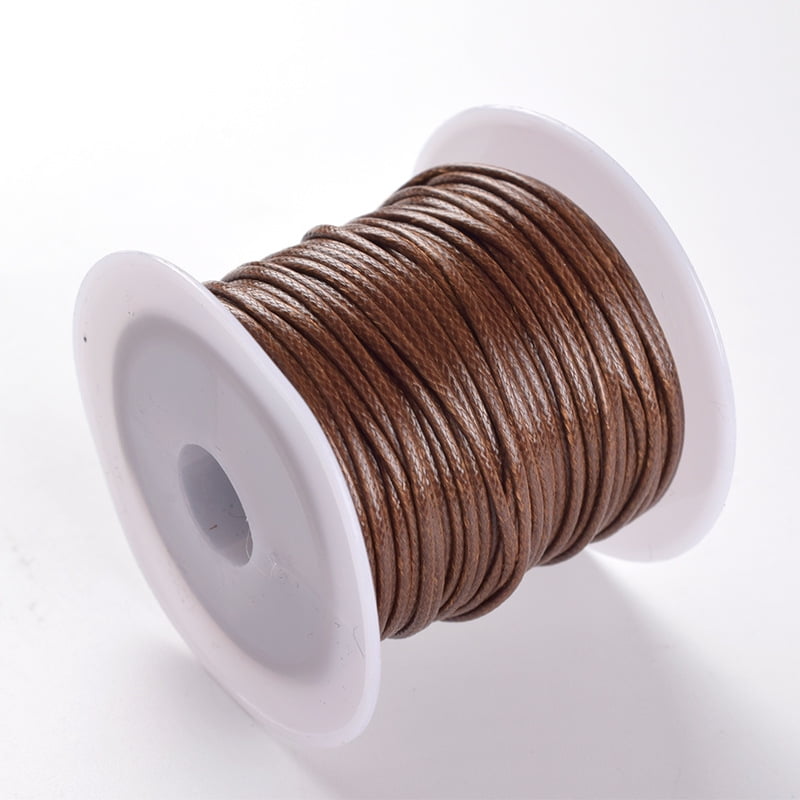 Firefly Hope 1mm Textile Fiber Waxed Cord Rope 2 Rolls, Premium Wax ...
