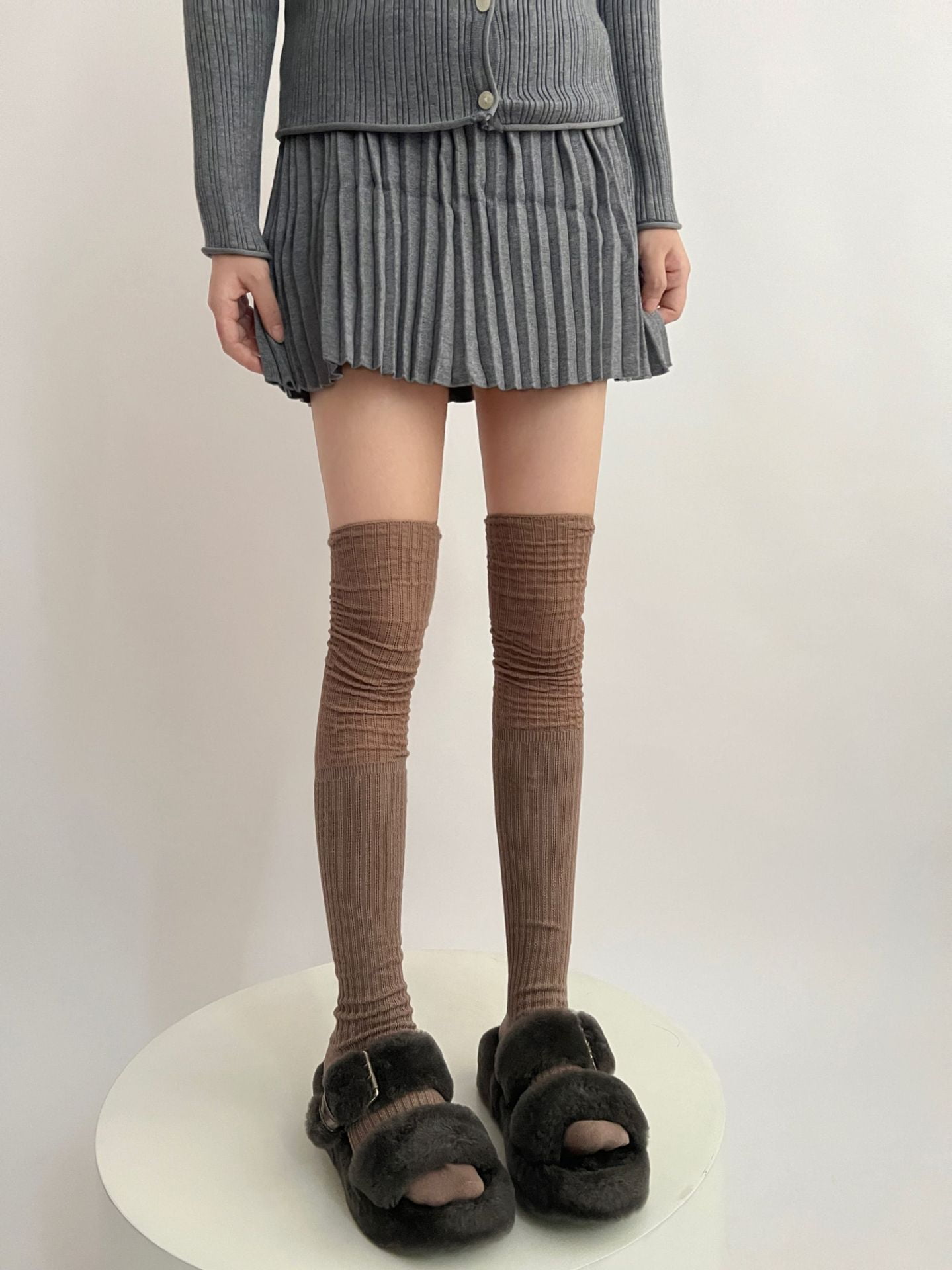 Firefly Hope 2 Pairs Women & Girls Over the Knee & Knee-High Socks ...