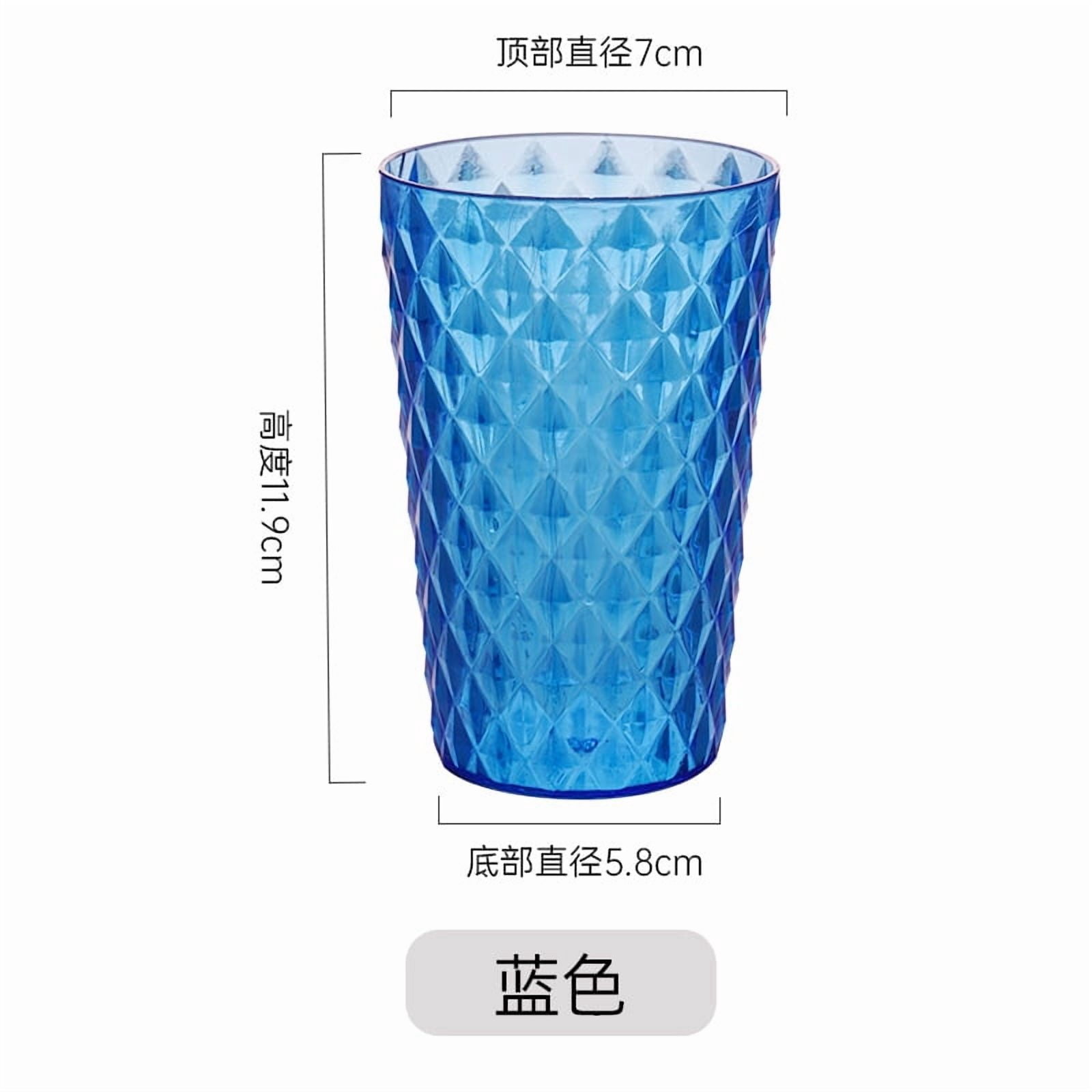 Firefly Hope 2-Piece Blue Transparent Large Capacity Coffee Mug ...