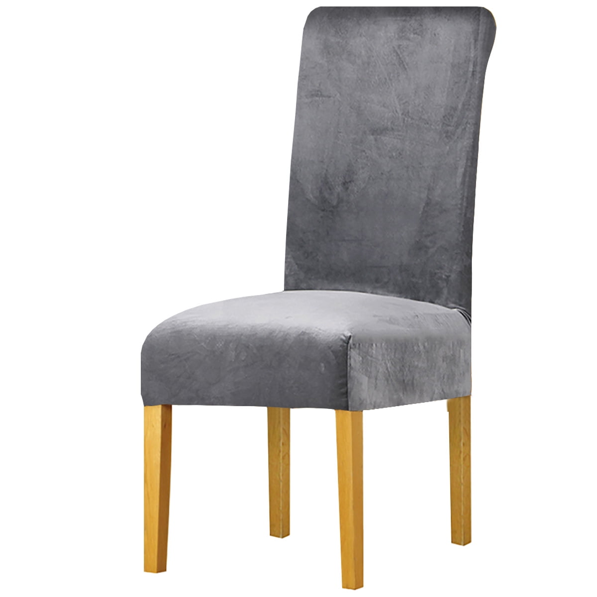 Firefly Hope 2 Set Velvet Stretch-Fit Parsons Chair Covers, Plush Soft ...