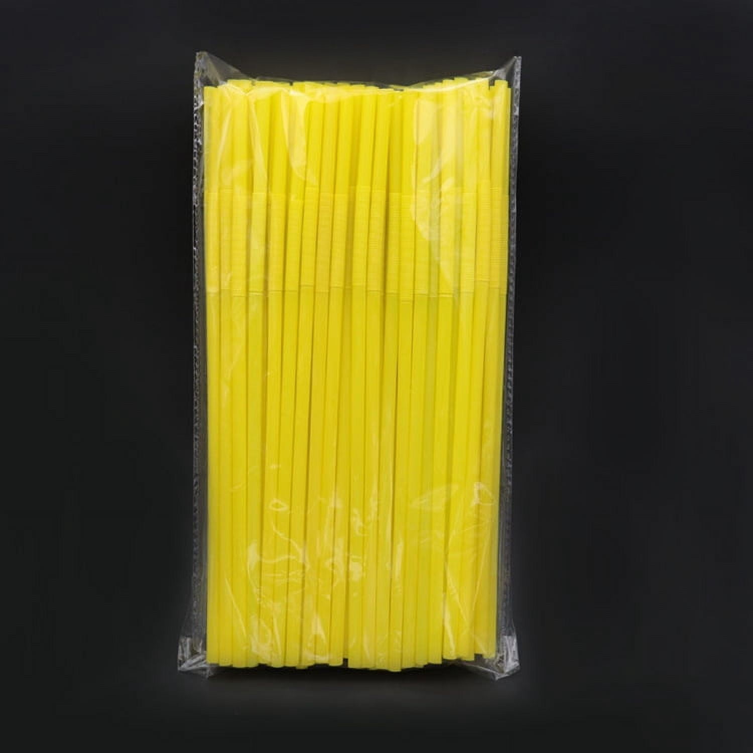 Firefly Hope 200Pcs Disposable Plastic Bendable Drinking Straws ...