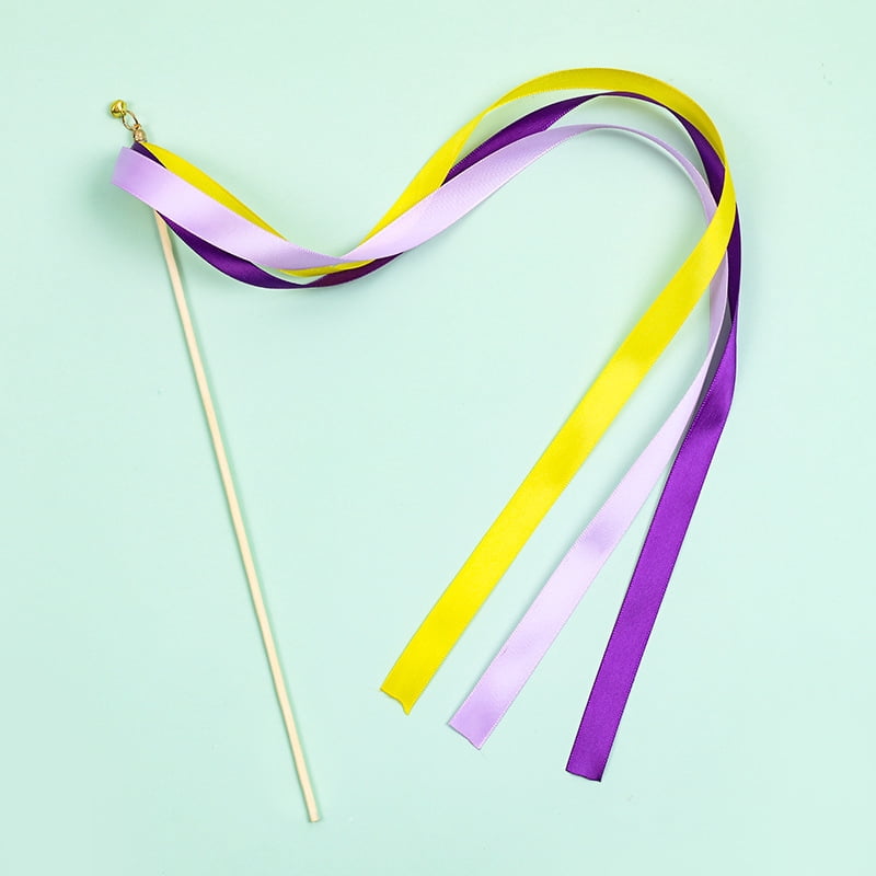 Firefly Hope 20Piece Set Wedding Ribbon Streamer Wands, Party Favor ...