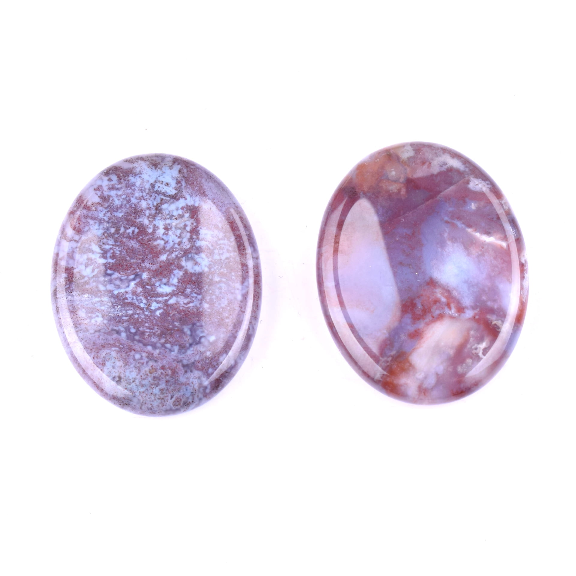 Firefly Hope 2PCS Hand Carved Thumb Worry Stone, Natural Healing ...