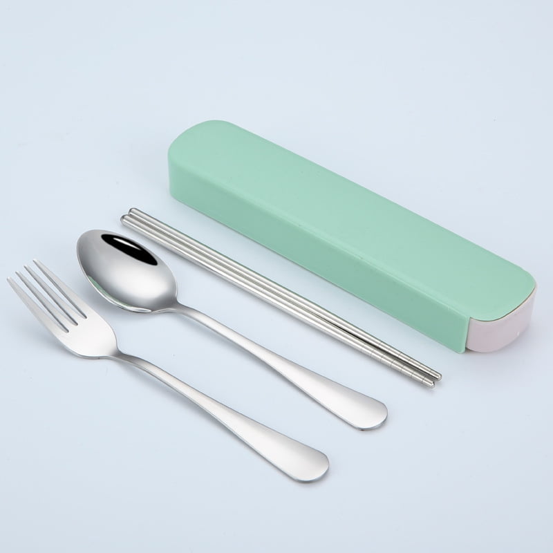 Firefly Hope 3 PCS Reusable Stainless Steel Travel Utensils Set, Knife ...