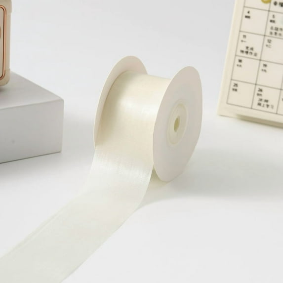 Firefly Hope 3 Rolls Chiffon Satin Ribbon, 0.98in x 20yd per Roll Soft ...