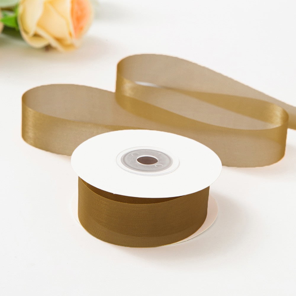 Firefly Hope 3 Rolls Chiffon Satin Ribbon, 1.57in x 20yd per Roll Soft ...
