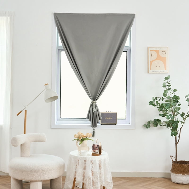 Firefly Hope 35.4"W x 70.9"H Self Adhesive Blackout Window Curtain 1 ...