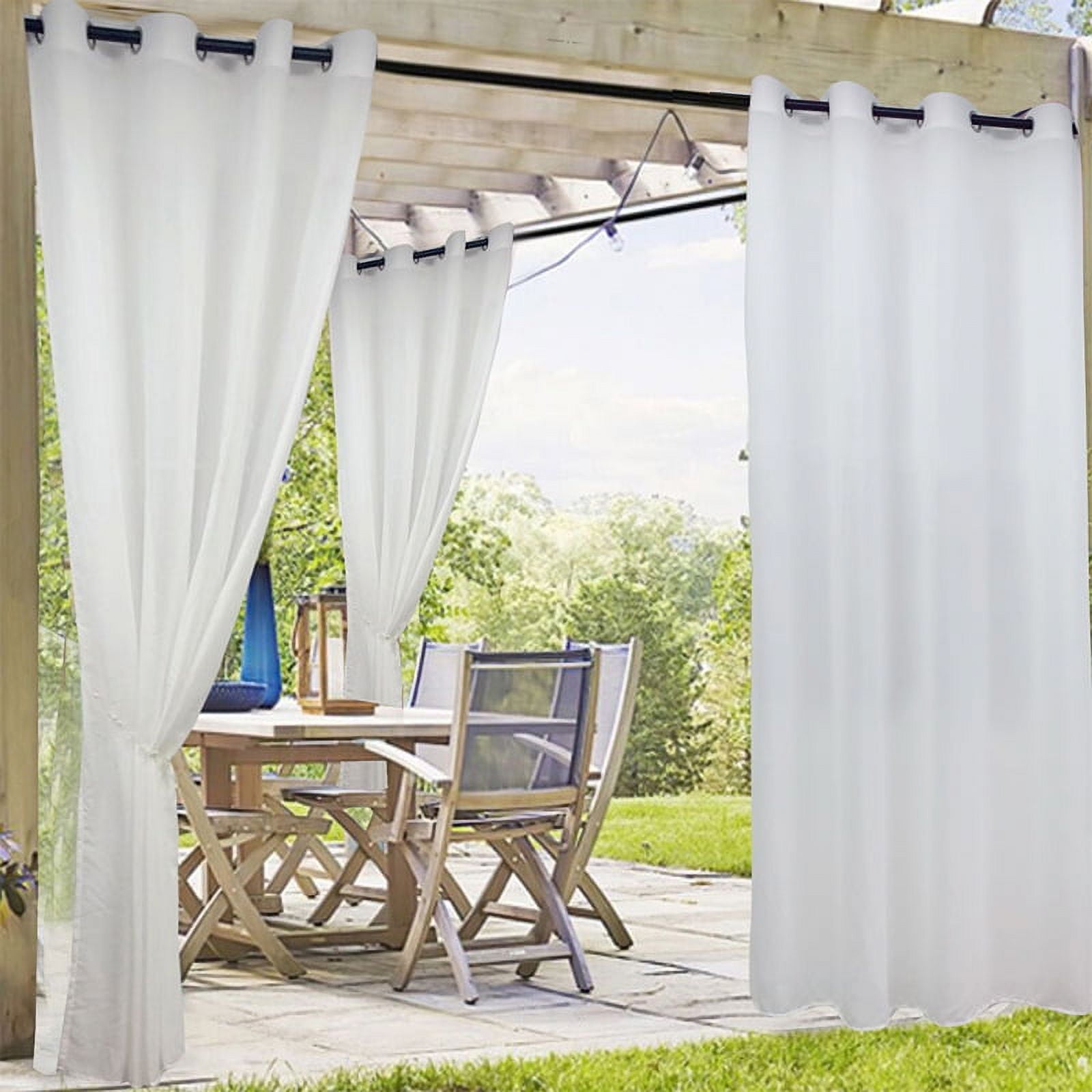 Firefly Hope Light & Airy Textured Sheer Curtains, Privacy Window ...