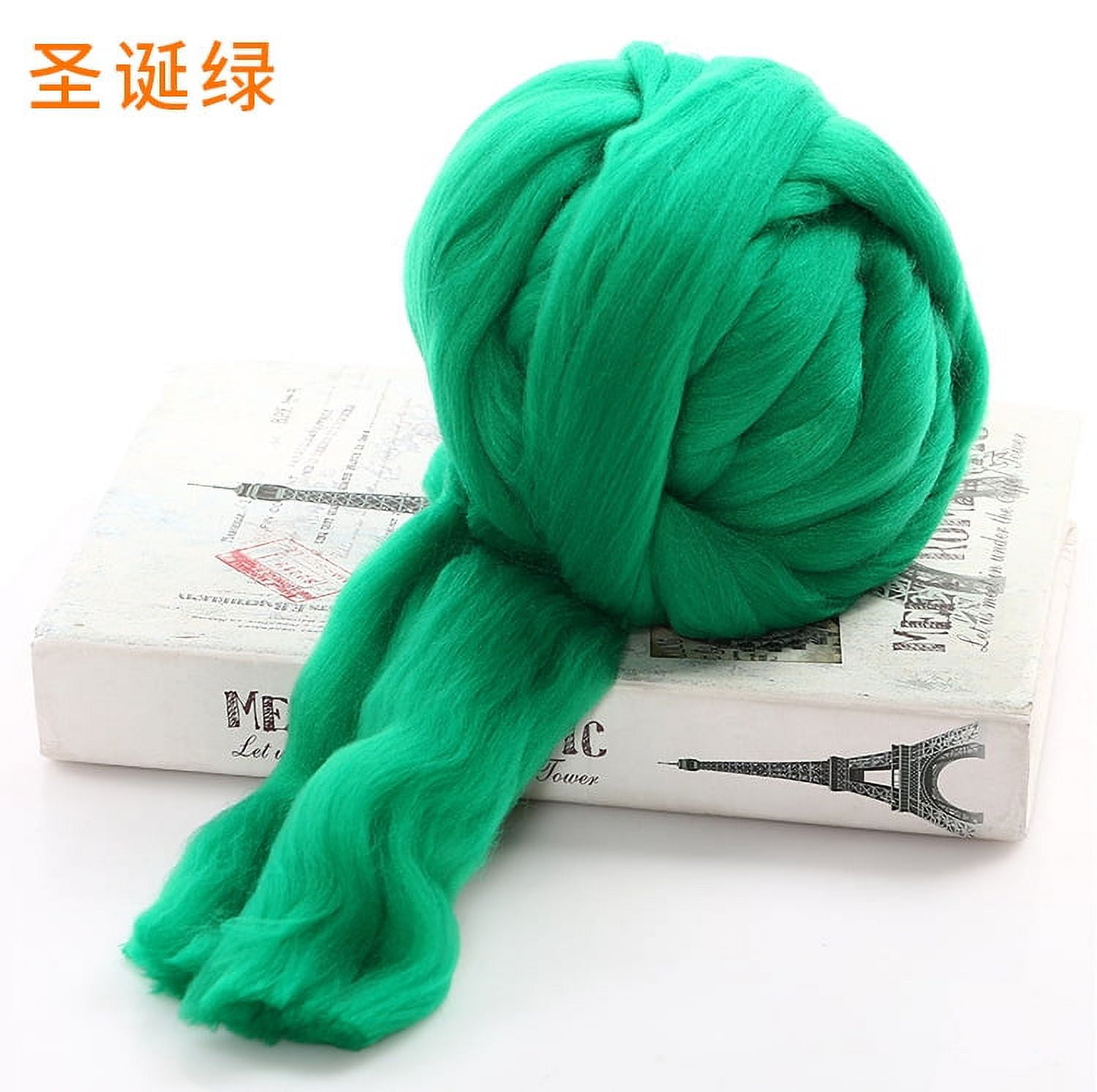 Firefly Hope Merino Wool Roving 2.2 lb for Spinning | Soft Chunky Jumbo ...