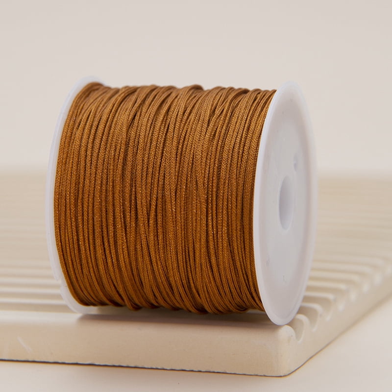 Firefly Hope Nylon Satin Rattail Beading String, Silky Bracelet Cord ...