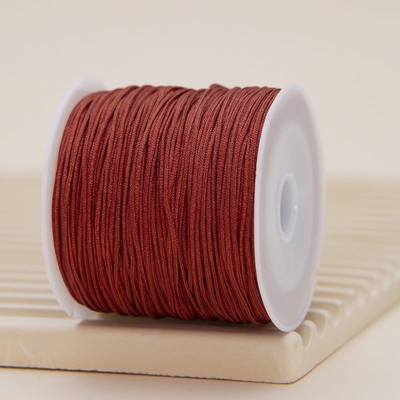 Firefly Hope Nylon Satin Rattail Beading String, Silky Bracelet Cord ...