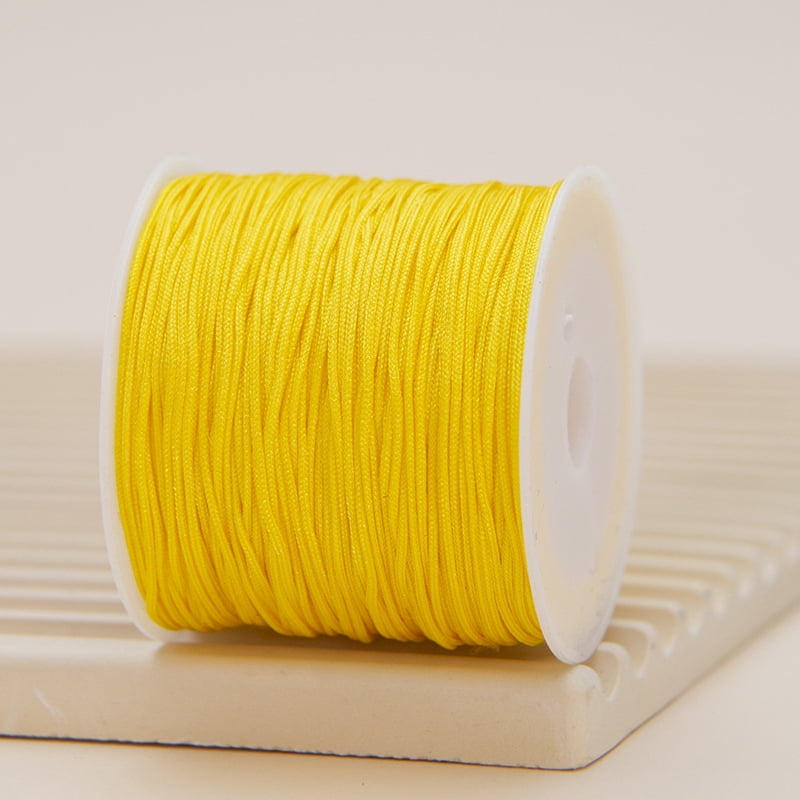 Firefly Hope Nylon Satin Rattail Beading String, Silky Bracelet Cord ...