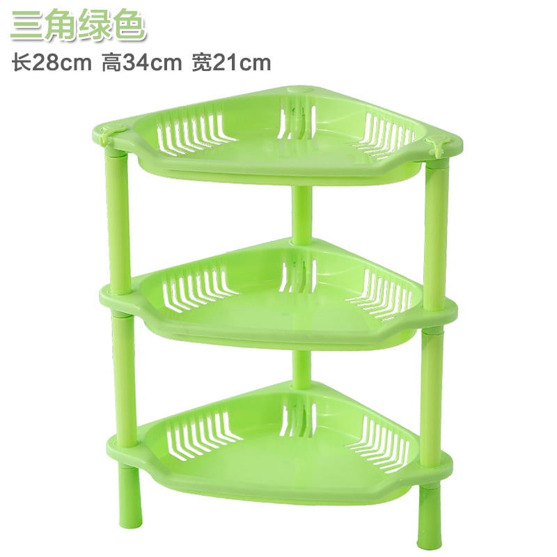 Firefly Hope Stunning 3 - Layer Plastic Corner Shelf Organizer for ...