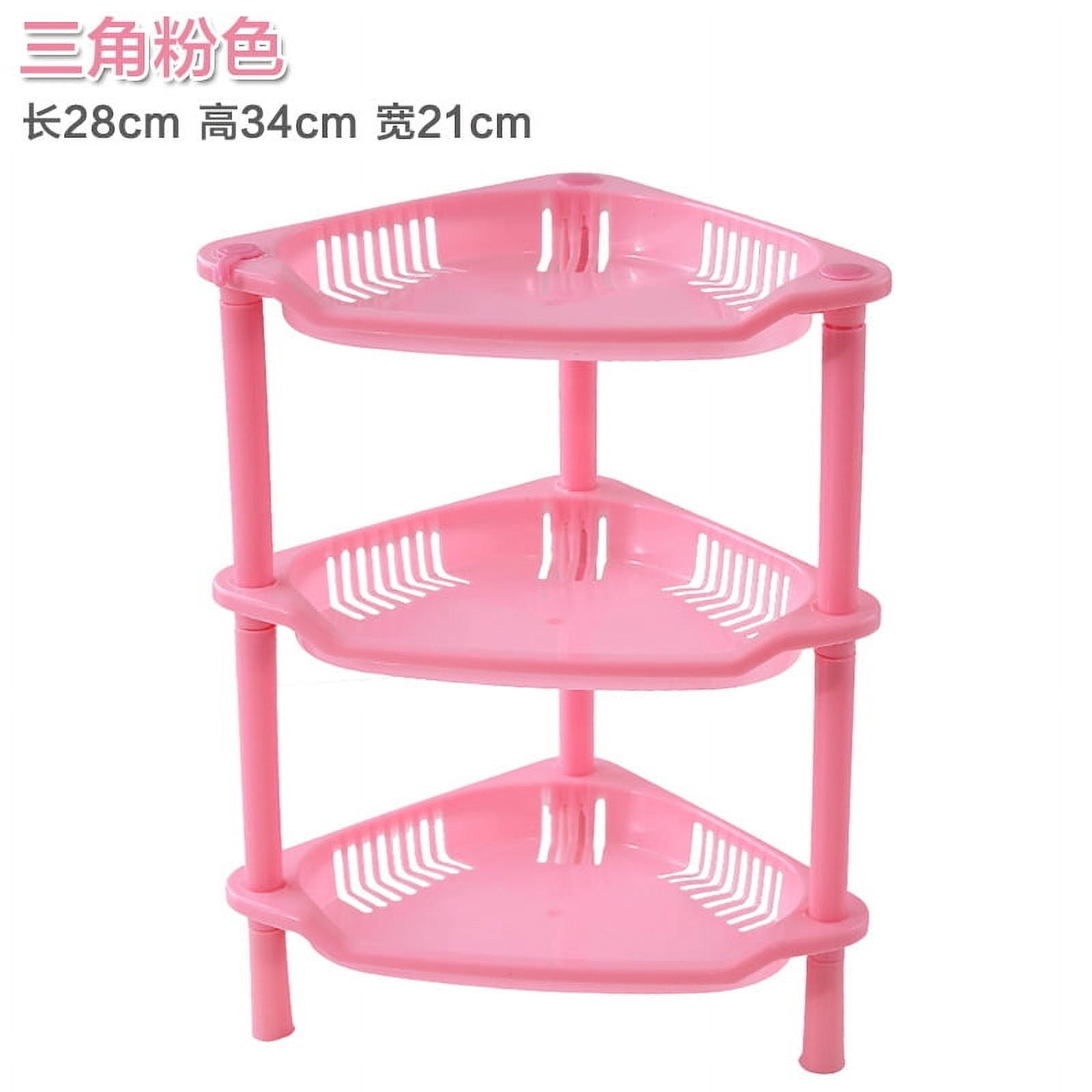 Firefly Hope Stunning 3 - Layer Plastic Corner Shelf Organizer for ...