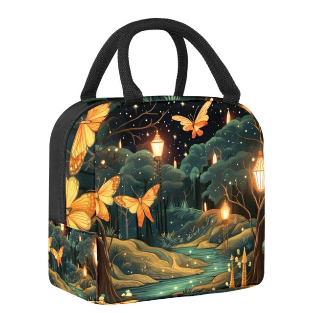 Firefly Insect Lightweight Large Capacity Tote Lunch Bag for Men and ...
