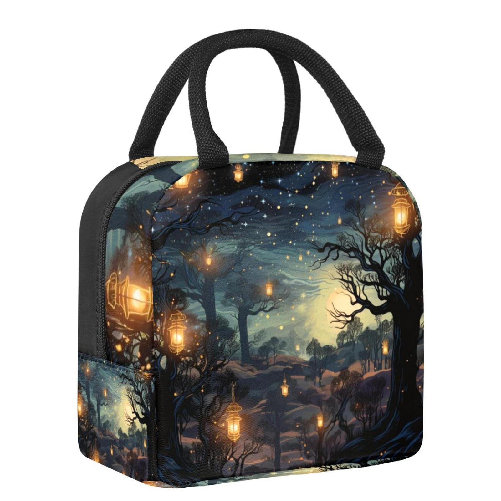 Firefly Insect Lightweight Large Capacity Tote Lunch Bag for Men and ...