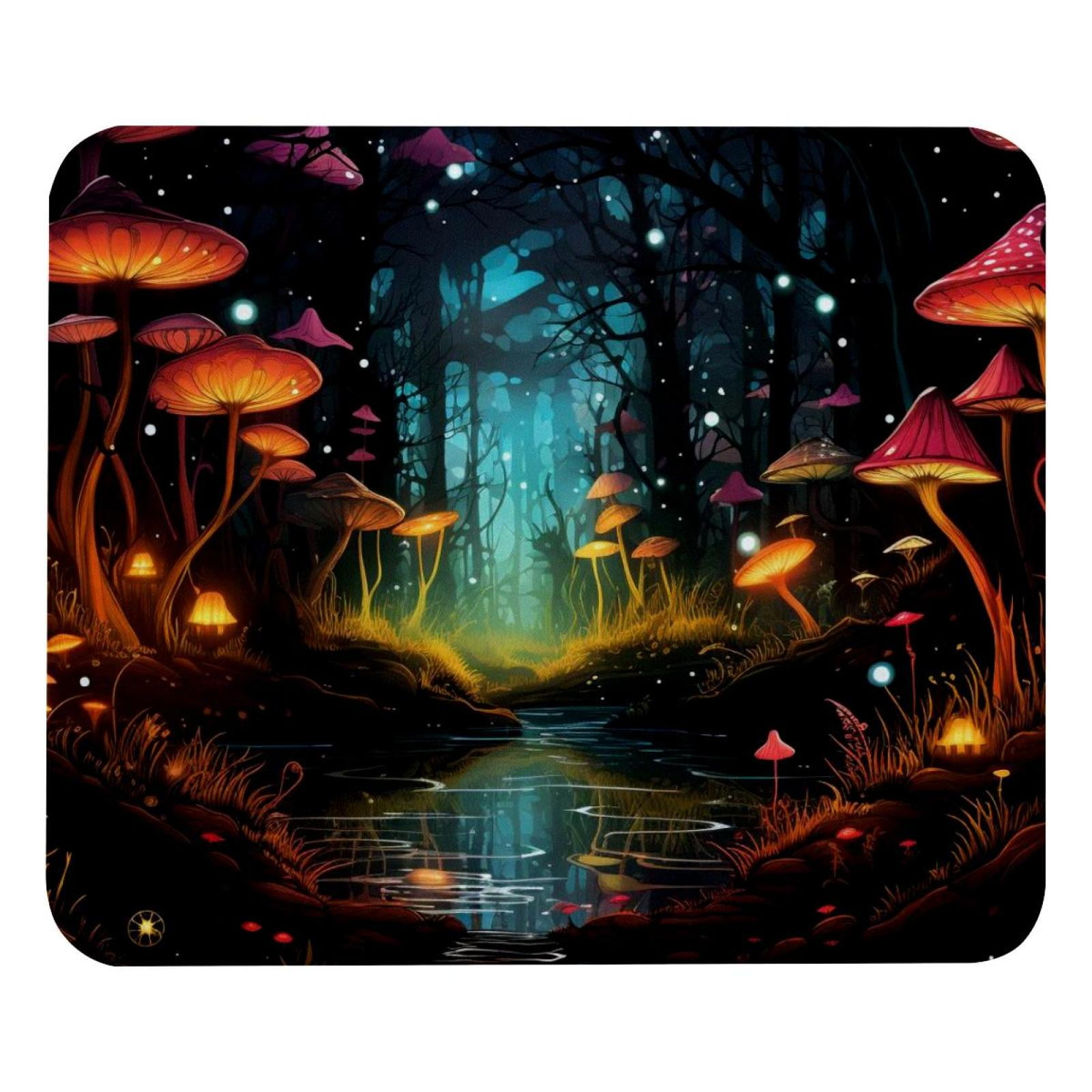 Firefly Insect Non-Slip Rubber Bottom Personalized Custom Square Desk ...