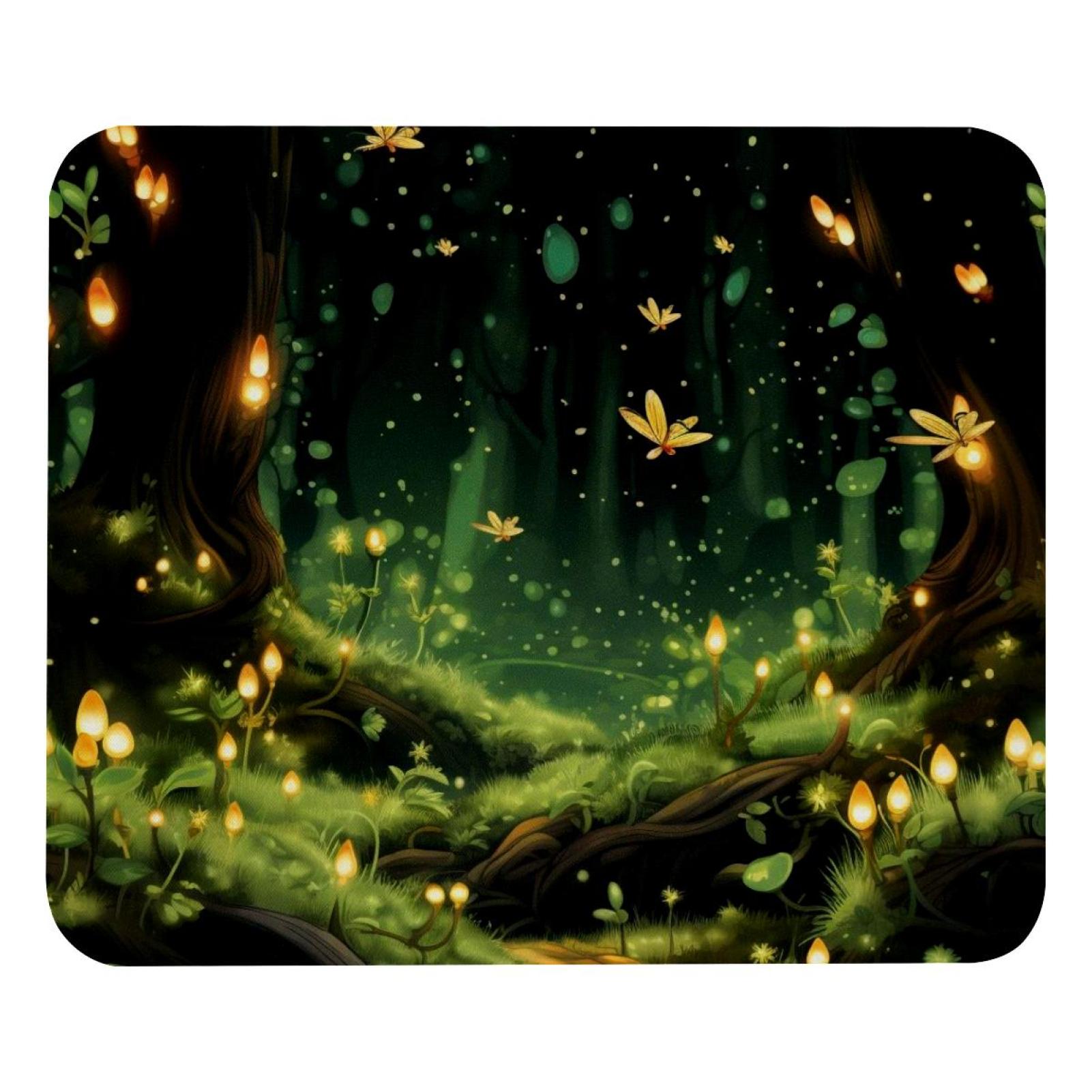 Firefly Insect Non-Slip Rubber Bottom Personalized Custom Square Desk ...