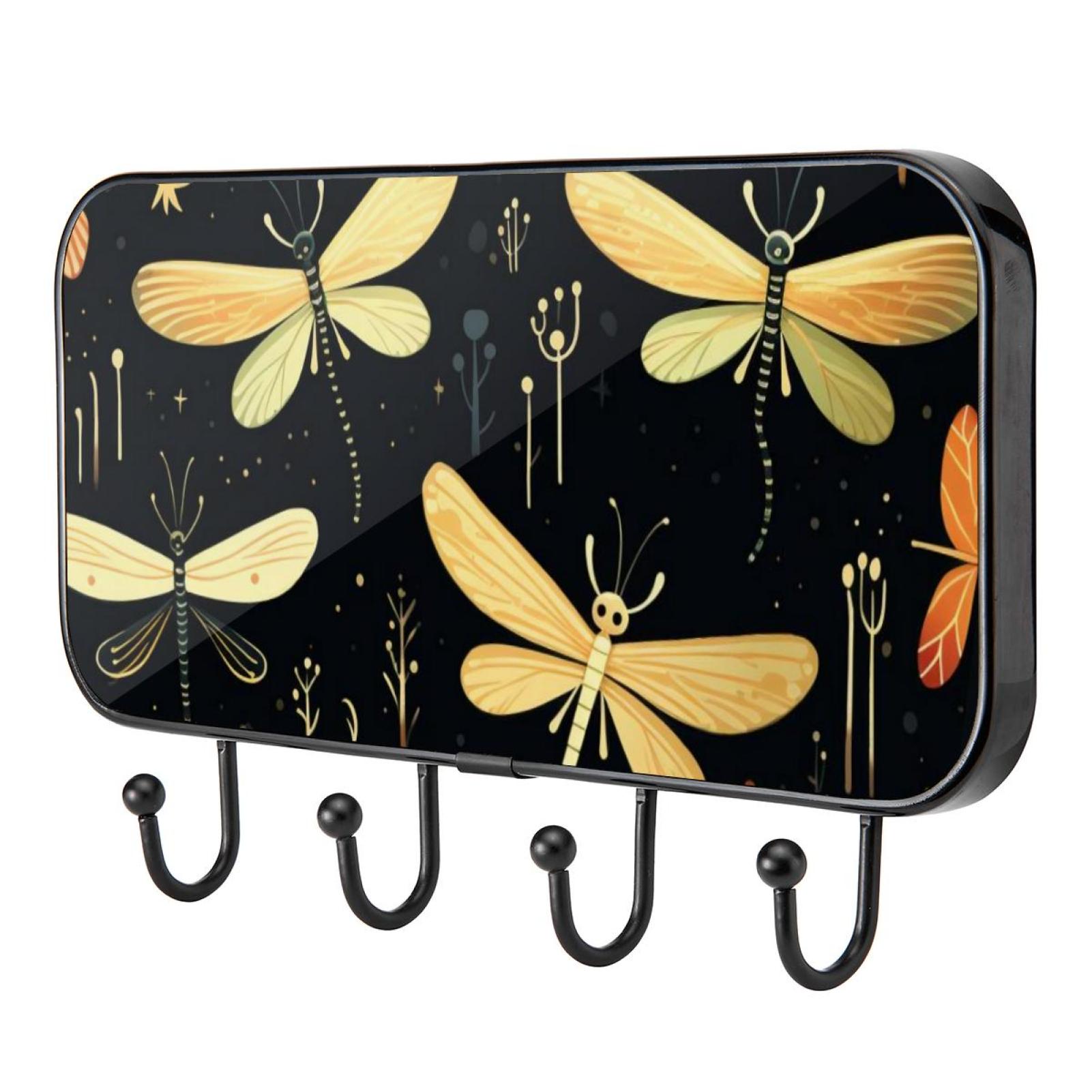 Firefly Insect Self Adhesive Towel Coat Wood Iron Hooks for Home Keys ...