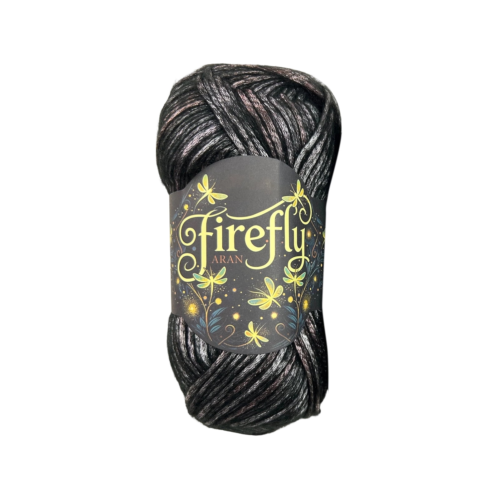 Firefly Iridescent Shimmer Yarn - Metallic Sparkly Yarn for Crochet ...