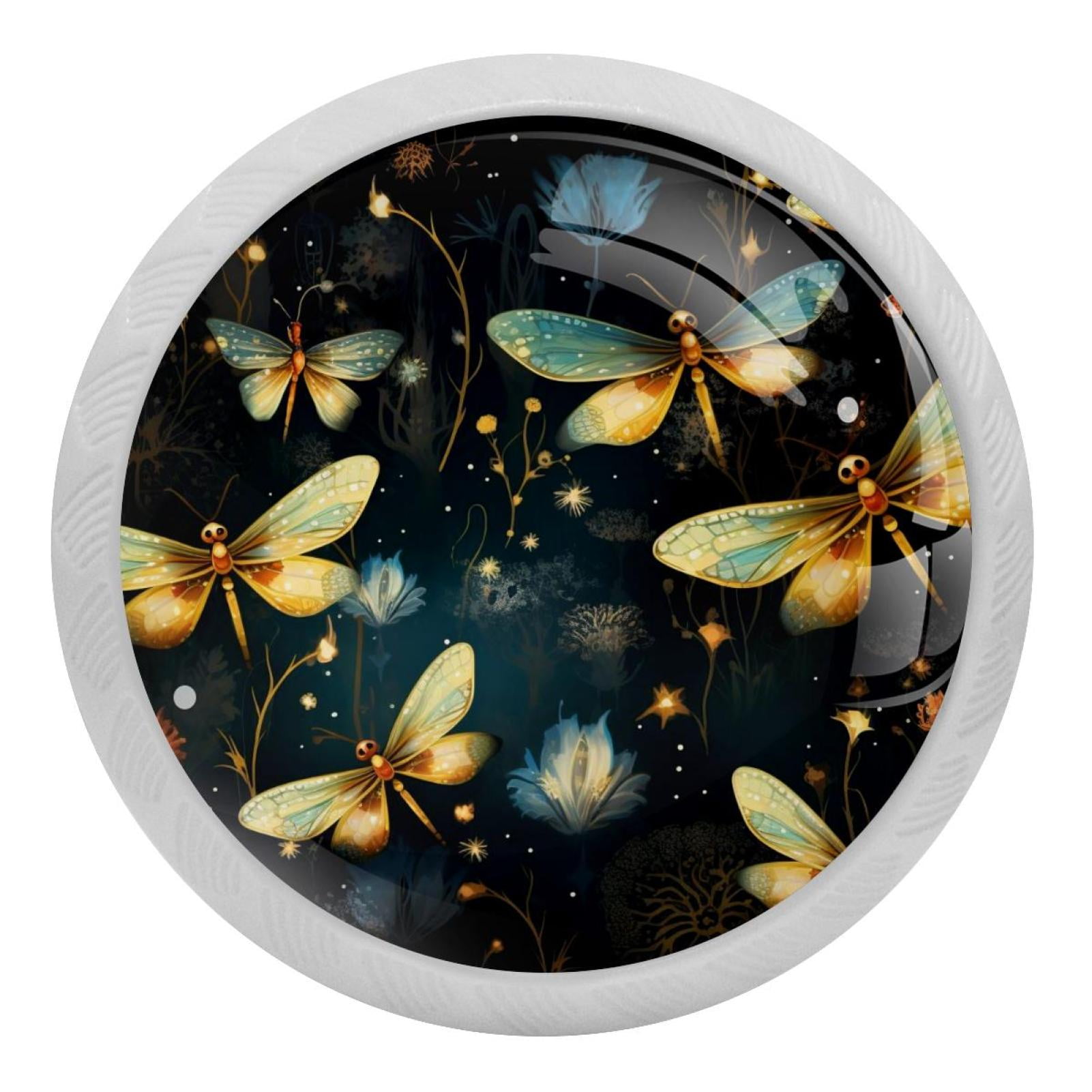 Firefly Kitchen Hardware: Fluorescent Drawer Pulls - Round 4-Pack, Glow ...