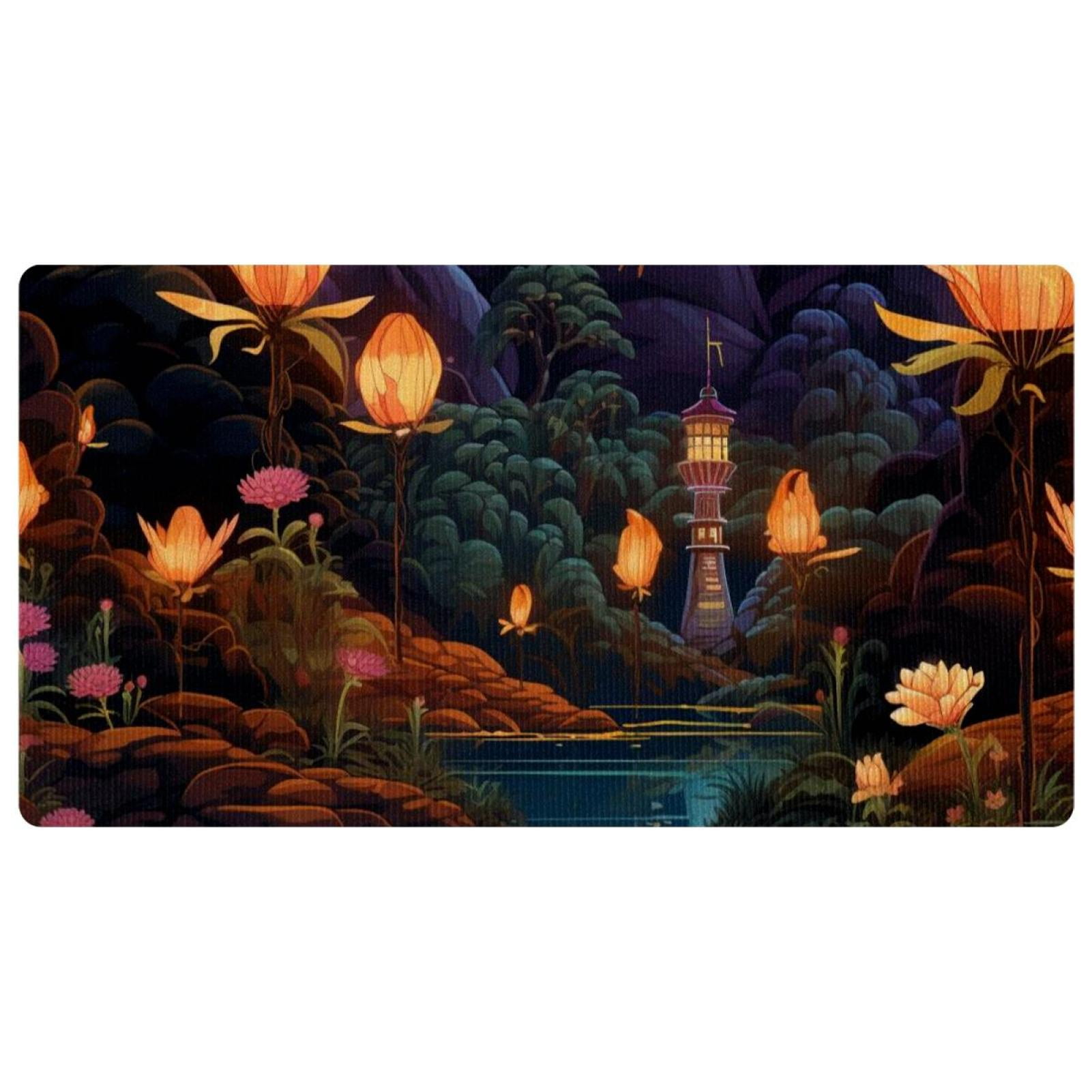 Firefly Kitchen Rug, Absorbent Runner Mat for Floor, Washable Standing ...