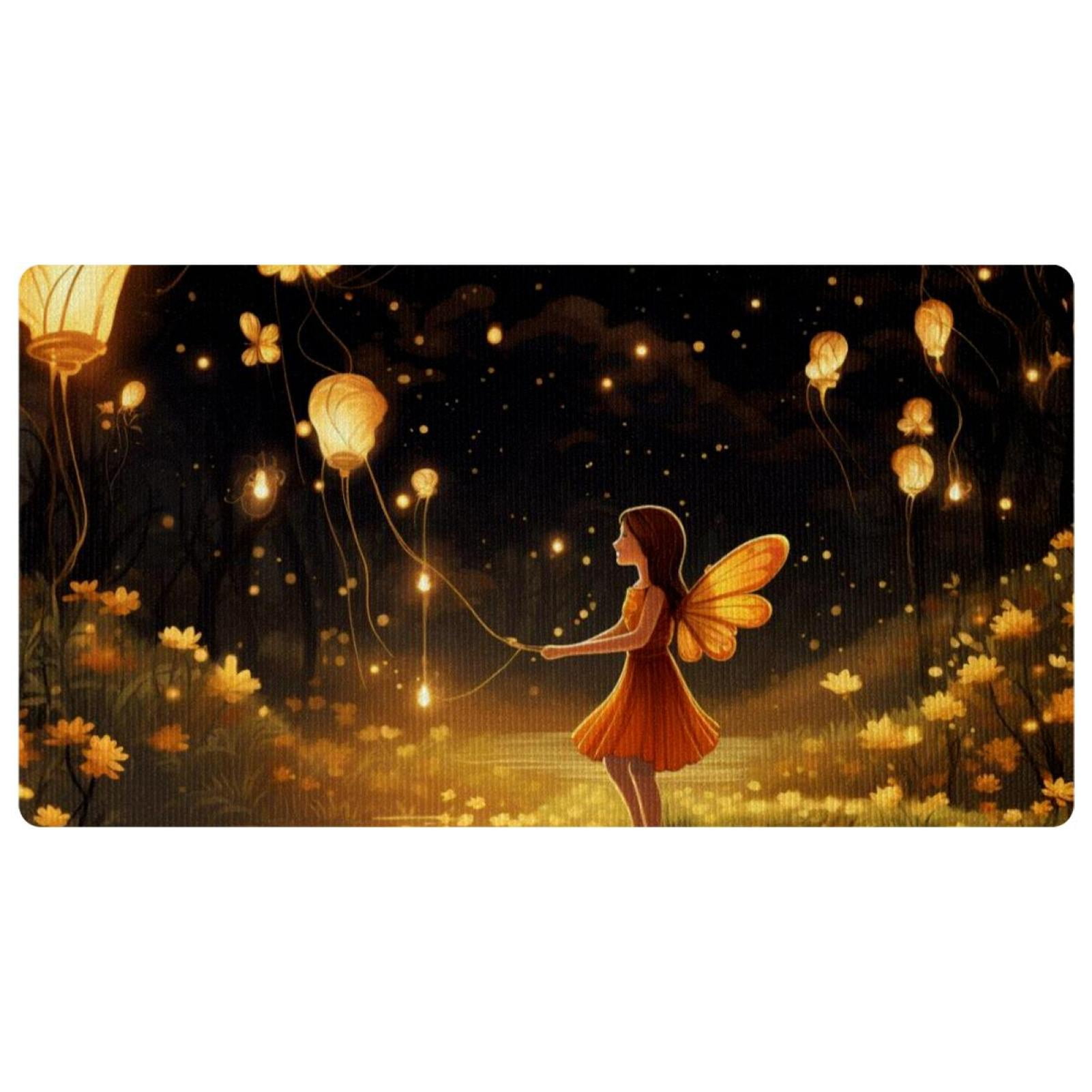 Firefly Kitchen Rug, Washable Kitchen Rugs , Runner Mat for Floor ...