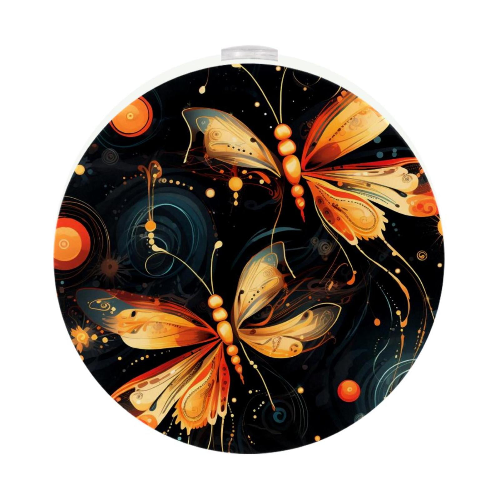 Firefly LED Round Night Light-2PCS: Compact and Energy-Efficient ...