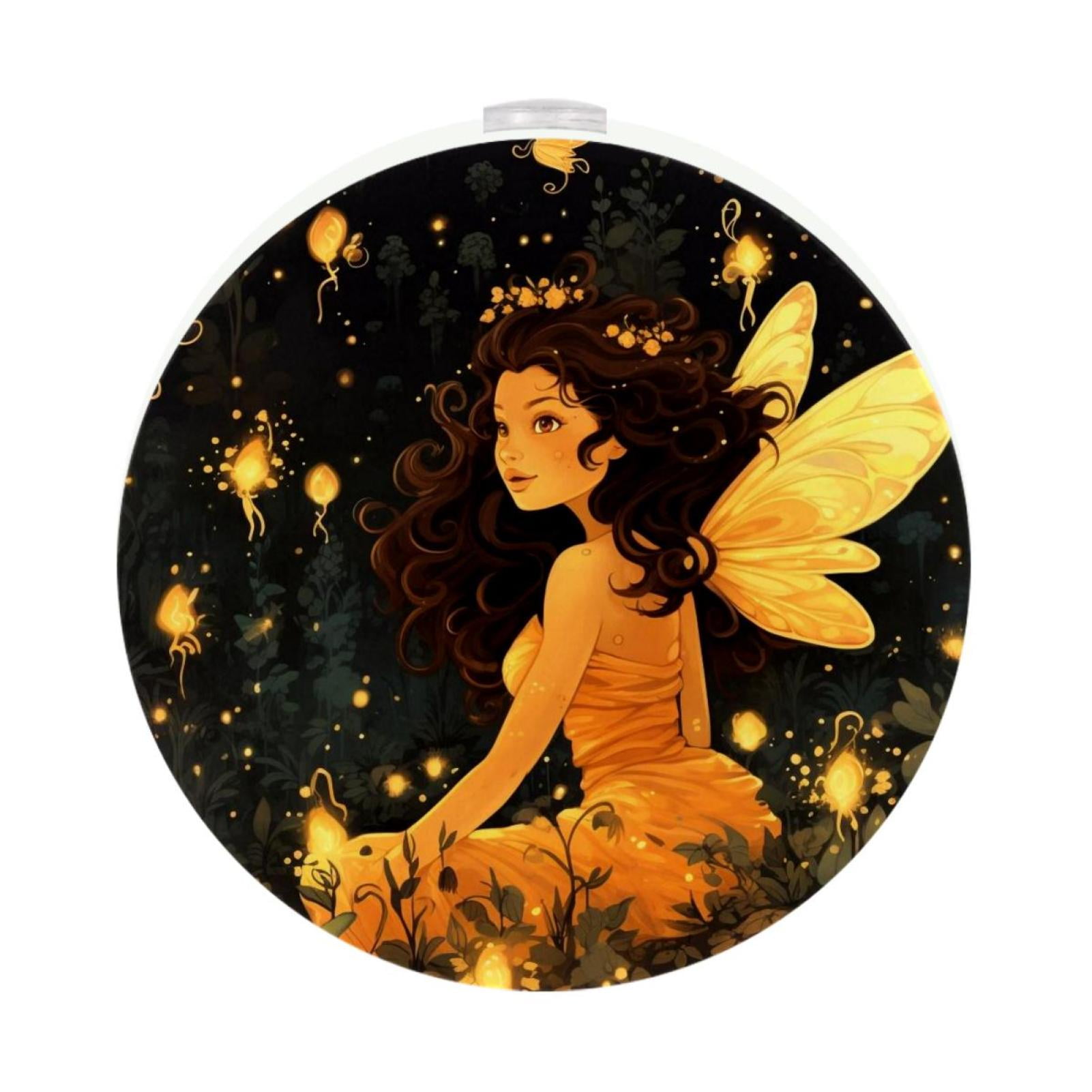 Firefly LED Round Night Light (2PCS) – Energy Efficient Plug-in Lamp ...