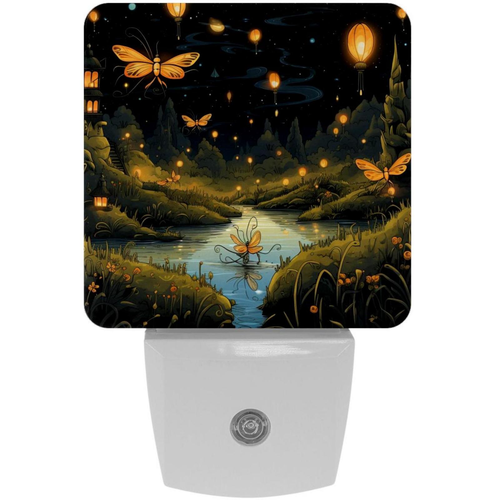Firefly LED Square Night Lights: Innovative Illumination for a Relaxing ...