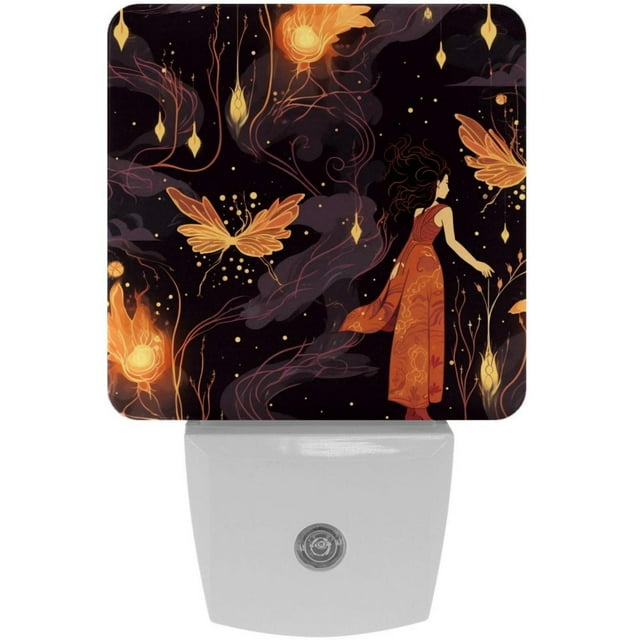 Firefly LED Square Night Lights - Modern Design, Soft Glow, Energy ...