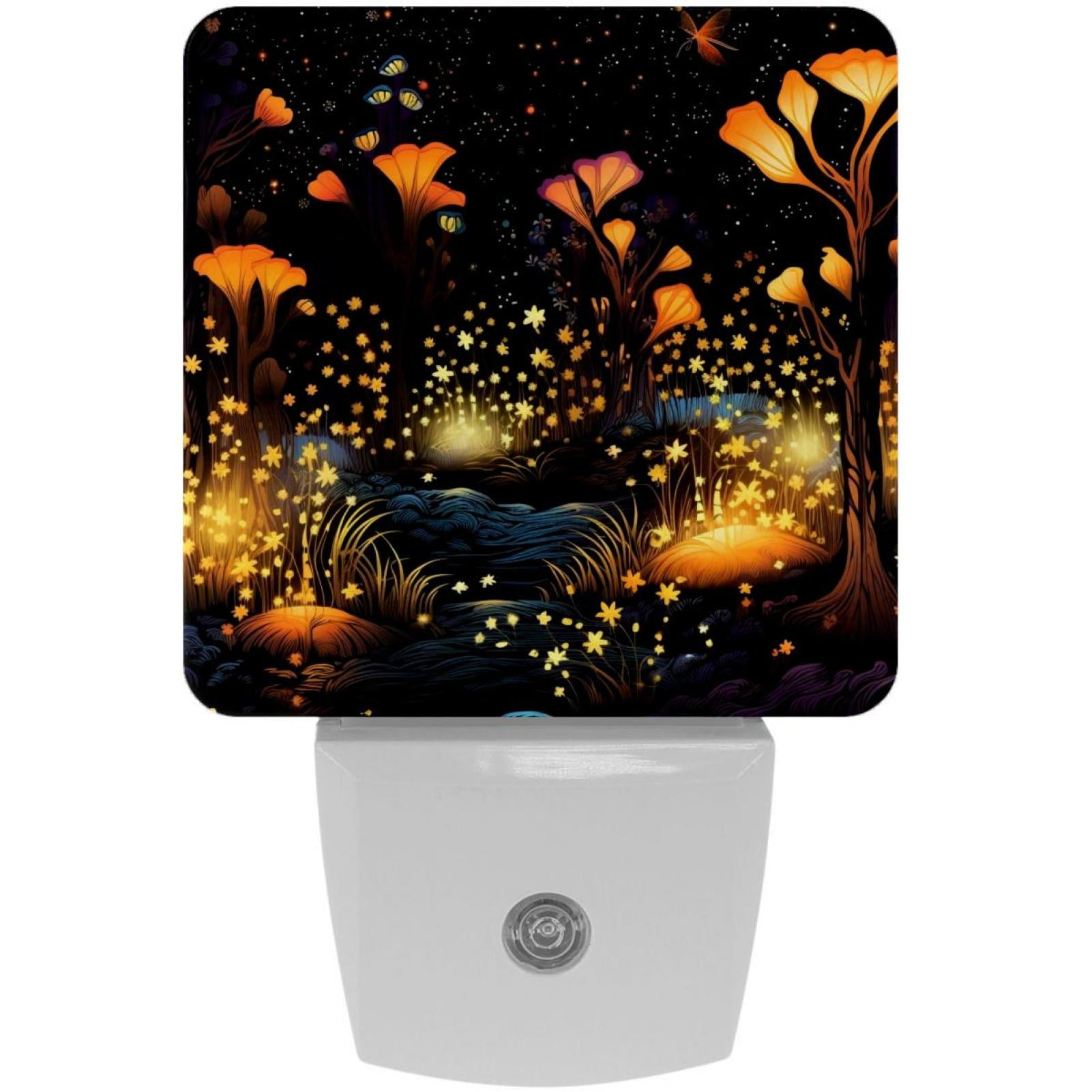 Firefly LED Square Night Lights - Modern Design, Soft Glow, Energy ...