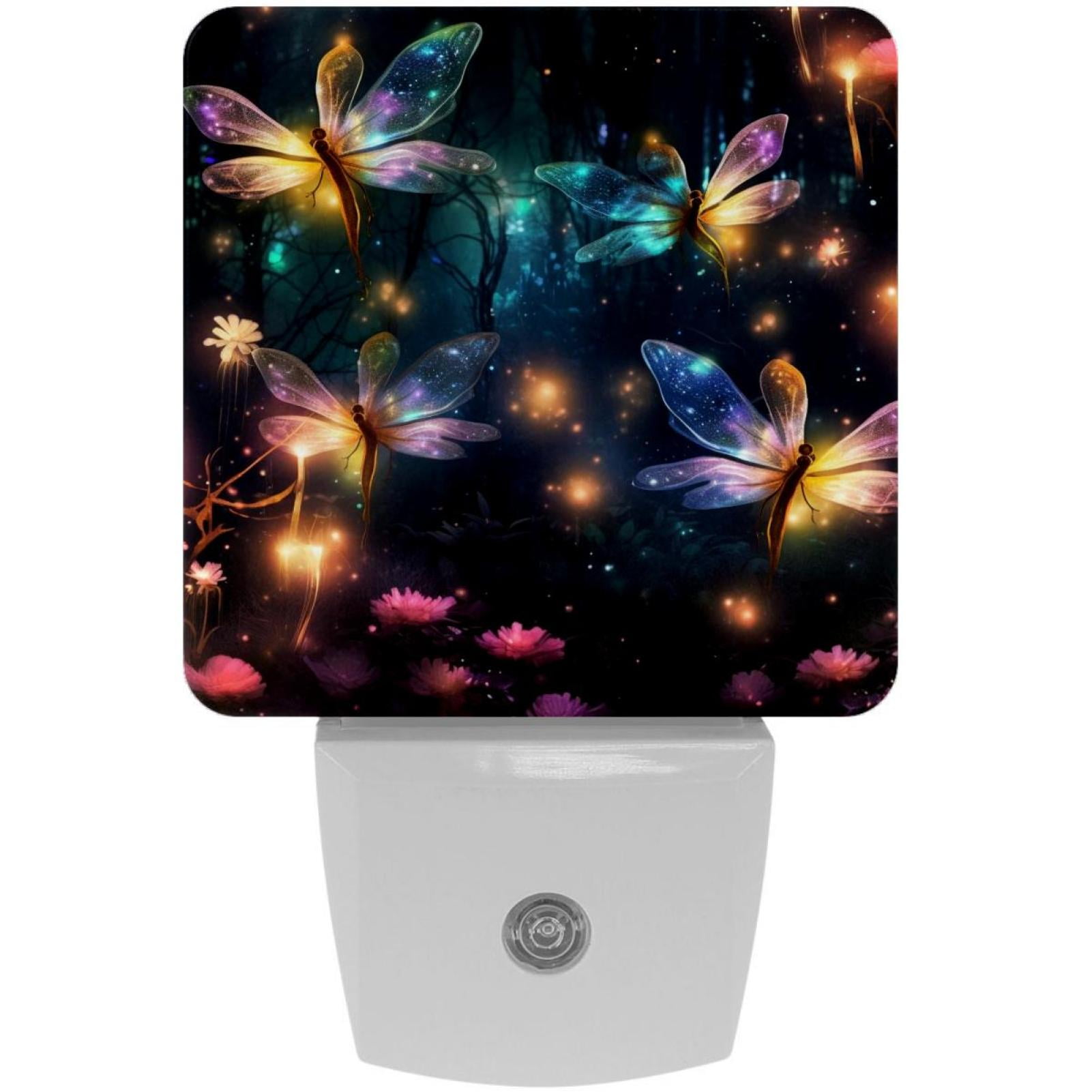 Firefly LED Square Night Lights - Modern Design, Soft Glow, Energy ...