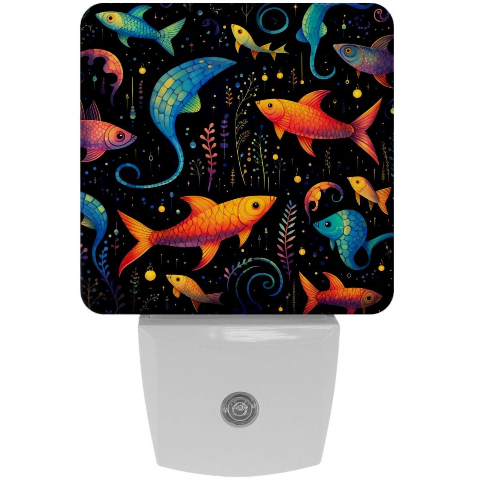 Firefly LED Square Night Lights- Modern and Energy Efficient Bedside ...