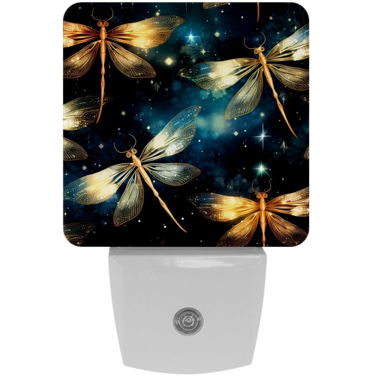 Firefly LED Square Night Lights for Bedroom and Living Room, Decorative ...