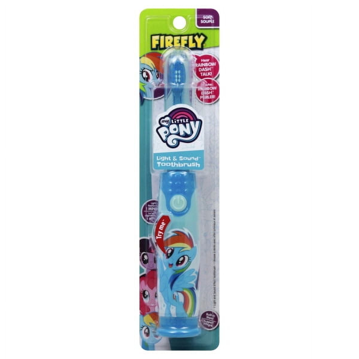 Firefly Light & Sound Kids Toothbrush - My Little Pony - Walmart.com