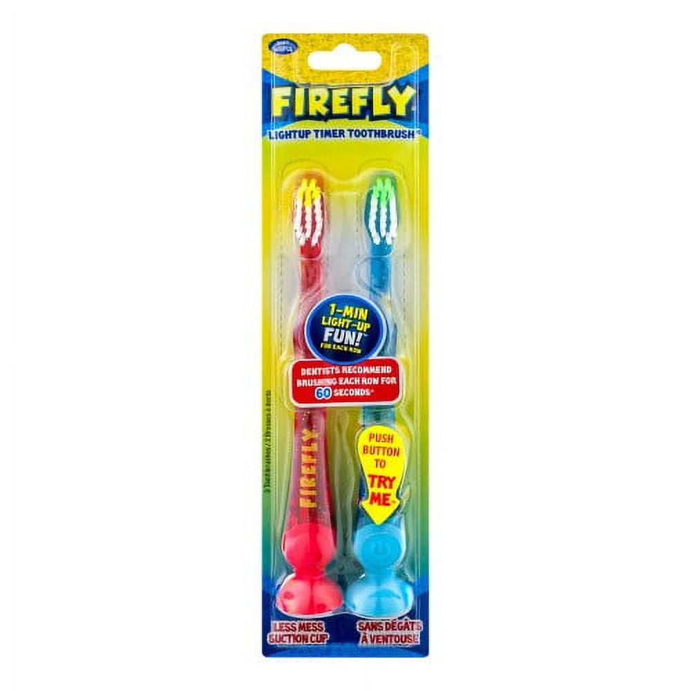 Firefly Lightup Toothbrush, 2 Ct Assorted Styles (Pack of 12) - Walmart.com