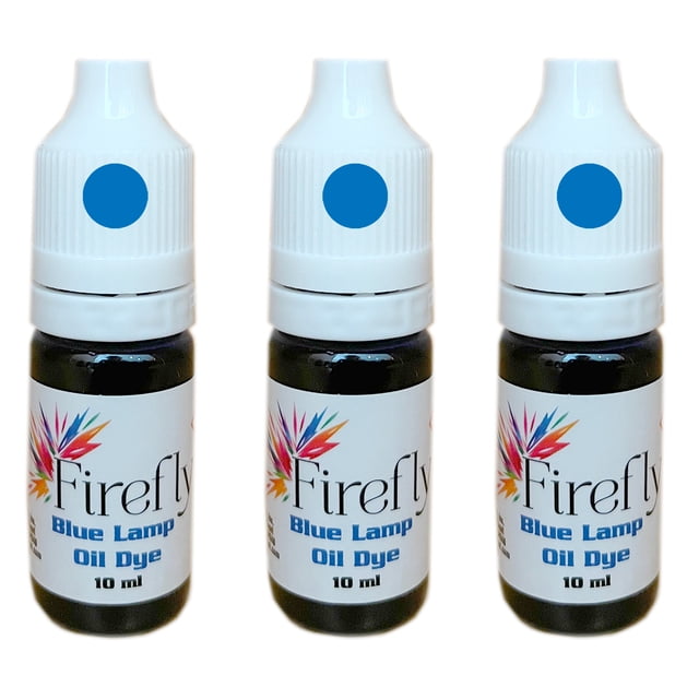 Firefly Liquid Candle Dye | Blue | Use in Paraffin Lamp Oil | 3 Pack ...