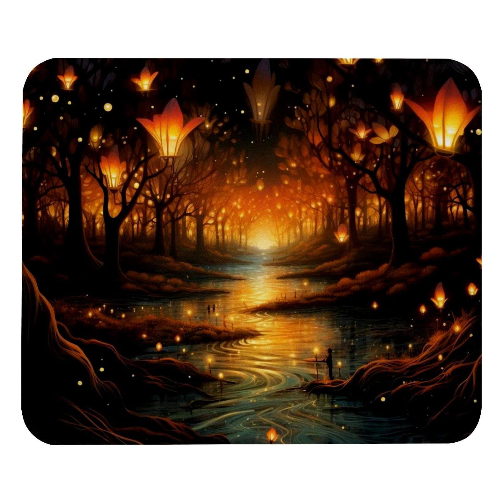 Firefly Mouse Pad for Laptop Wireless Mouse Home Office Travel ...