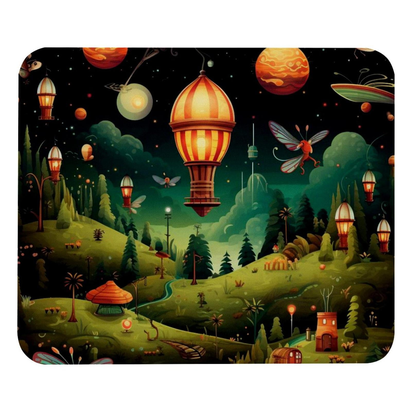 Firefly Mouse Pad for Wireless Mouse Home Office Desk Laptop with ...