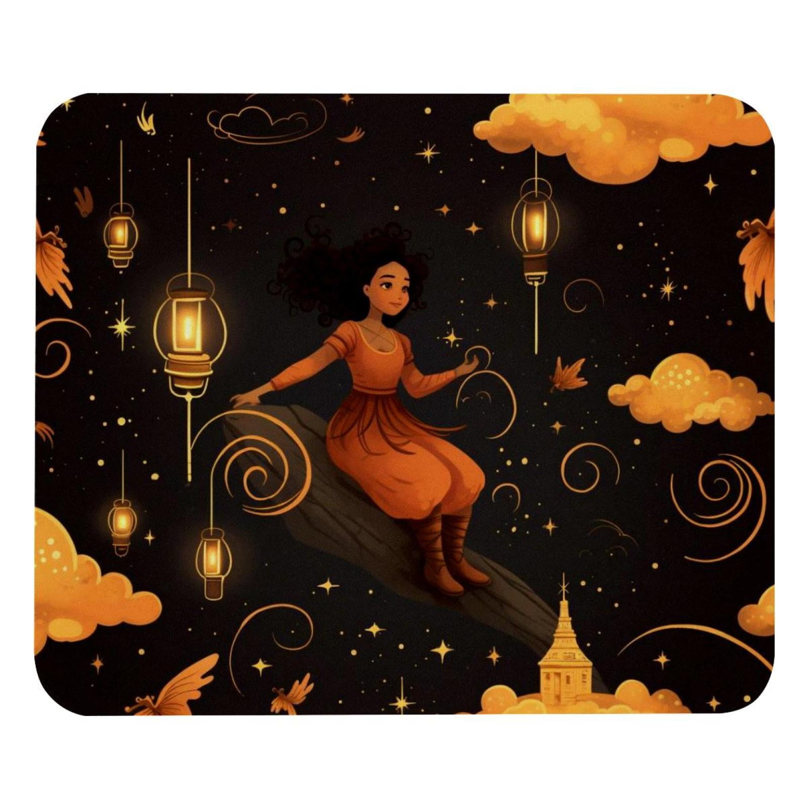 Firefly Mouse Pad for Wireless Mouse Home Office Desk Laptop with ...
