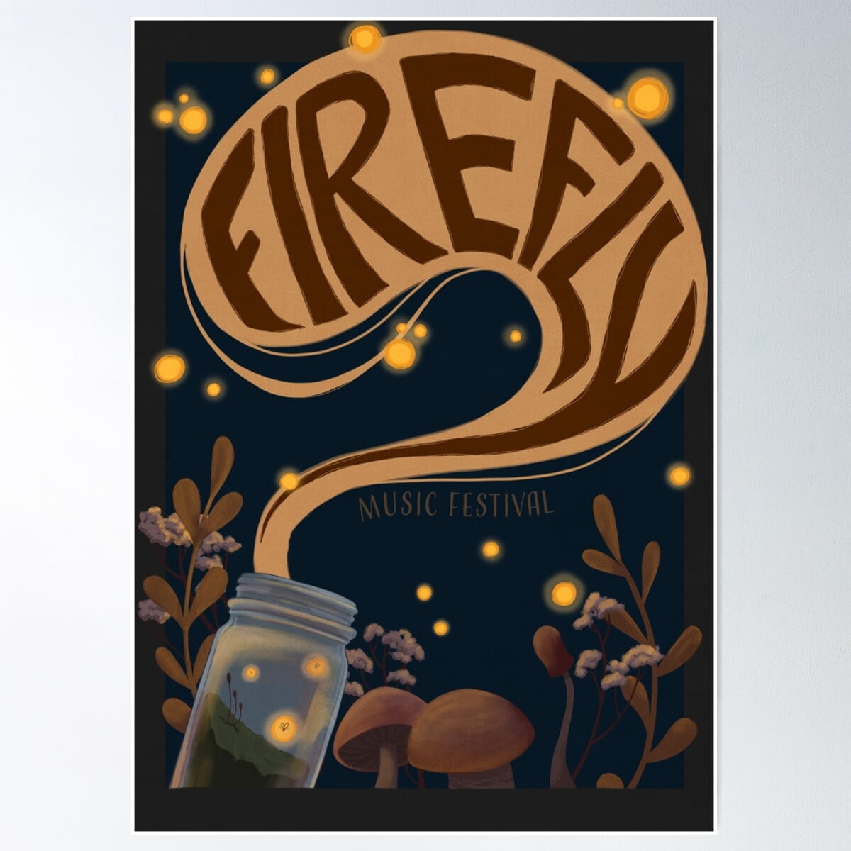 Firefly Music Festival Poster Updated Poster, 18x24 UNFRAMED - Walmart.com