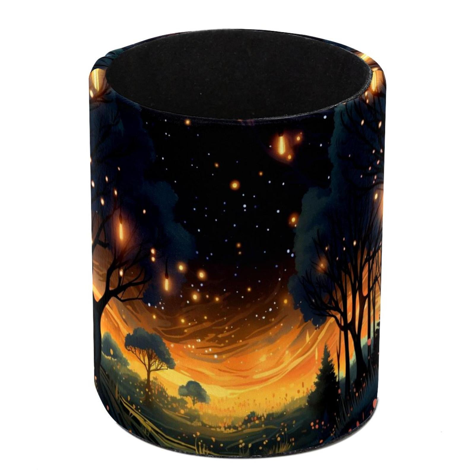 Firefly Pencil/Pen Holder for desk, Round Desktop Organizer for Desk ...