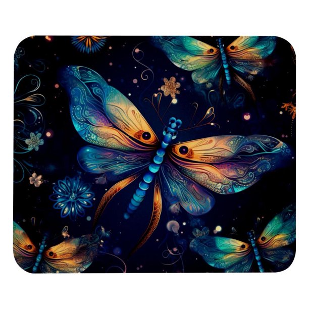 Firefly Pretty Mouse Pad - Smooth Surface, Mousepad Thick Padding ...