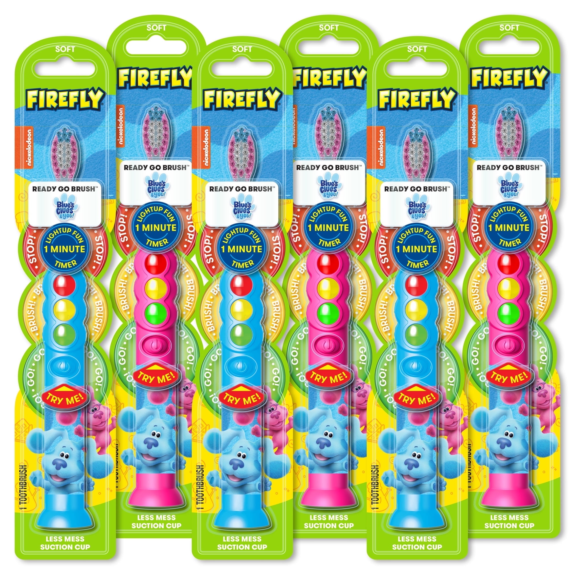 Firefly Ready Go Brush, Light Up Timer Toothbrush, Blue's Clues ...