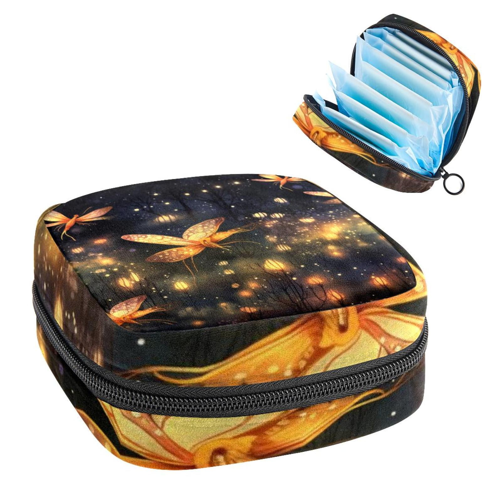 Firefly Sanitary Napkin Bag Travel Pouch Large Makeup Pouch, Period ...
